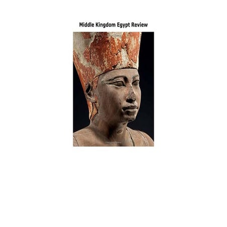 Middle Kingdom Egypt Review | PPT