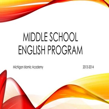 Middle school-english-overview-final | PPTX