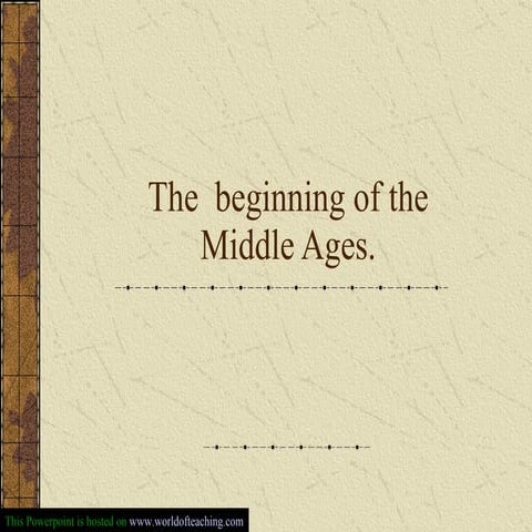 Middle Ages | PPT