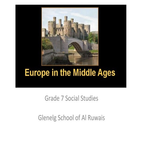 Middle Ages Europe | PPT