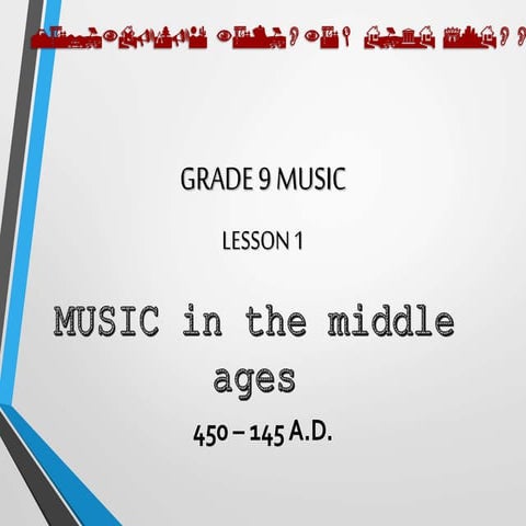 Music in the Middle Ages | PPTX