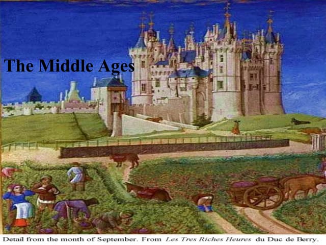 The Middle Ages introduction and overview | PPTX