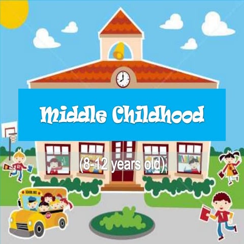 Middle childhood | PPTX