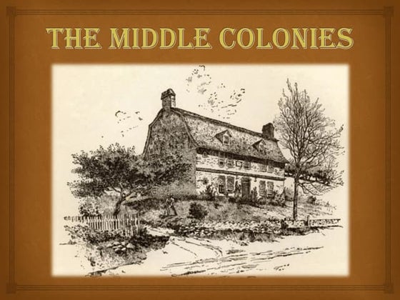 The middle colonies | PPT