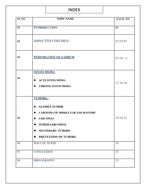 Tympanic membrane perforation | PPTX