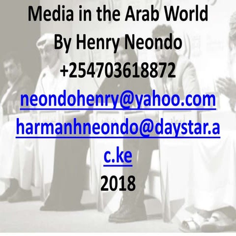 Middle east and arab world | PPTX