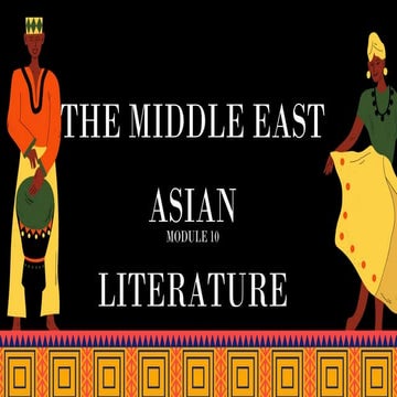 REPRESENTATIVE TEXTS AND AUTHORS FROM ASIA.pptx