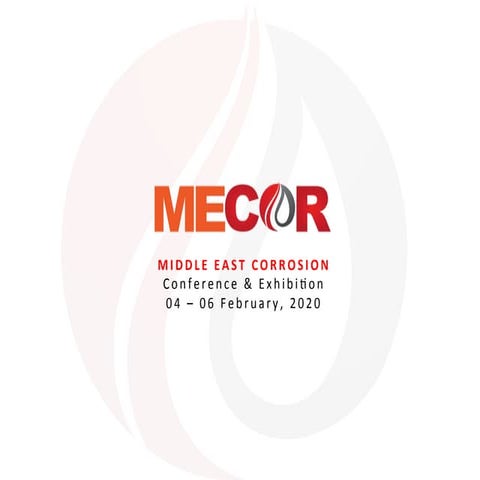 Middle East Corrosion Conference and Exhibition (MECOR) | PDF