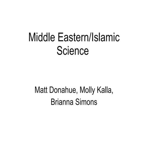 Middle Eastern Presentation | PPT