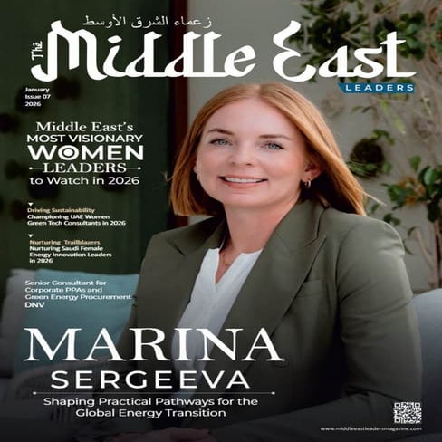 Middle East’s Most Visionary Women Leaders To Watch In 2026 | PDF