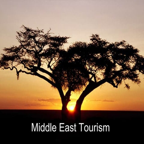 Middle east tourism | PPT