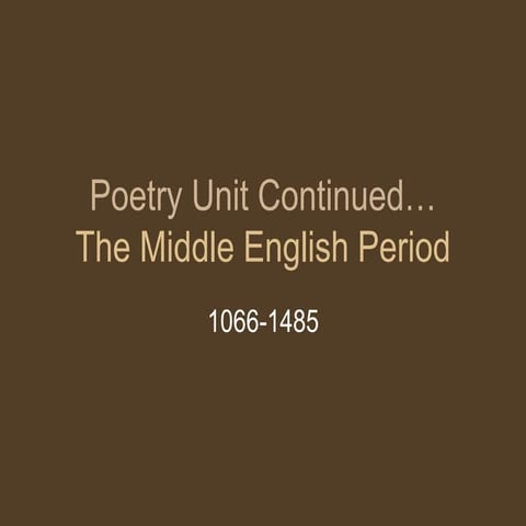 middle english lecture.ppt