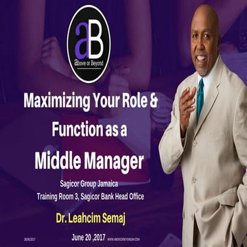 Middle management | PPTX