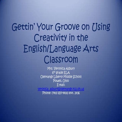 Middle school conference power point presentation revised final copy ...