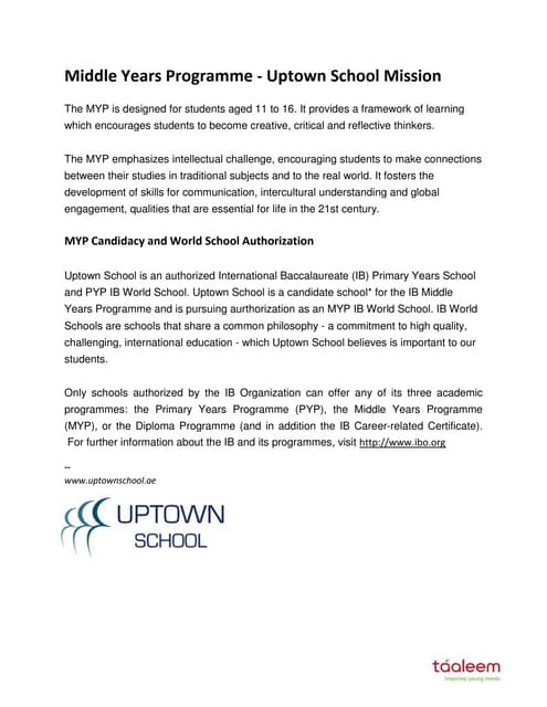 Middle Years Programme - Podar Ort.pptx