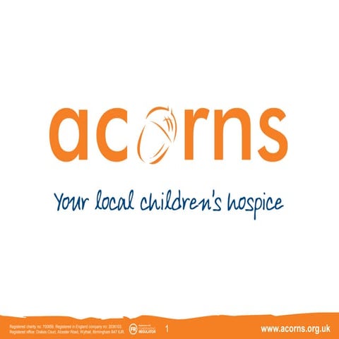 Crisis Case Study – Acorns Children’s Hospice | PPT