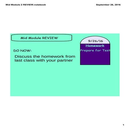 Mid module 2 review with answers | PDF | Educational Assessment | Education