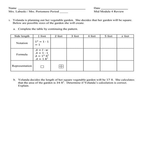 Mid module review | DOCX | Gardening | Home & Garden