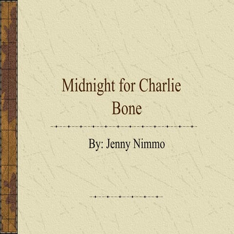 Charlie Bone And the Beast | PPT