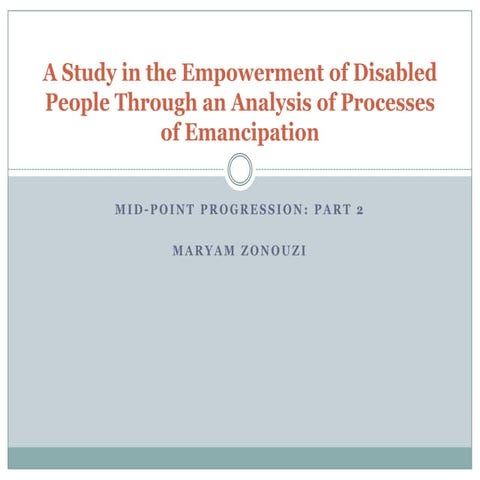Mid point progression: Part 2 | PPTX