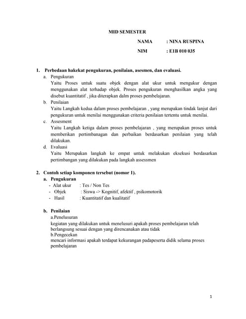 Rubrik penilaian makalah | DOCX