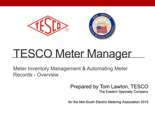 Meters in IBM Maximo Asset Management | PPT