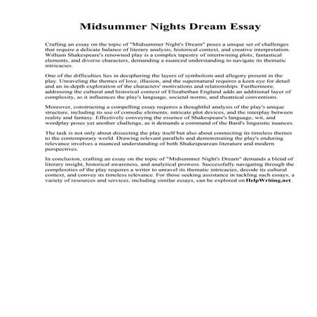 Midsummer Nights Dream Essay.pdf