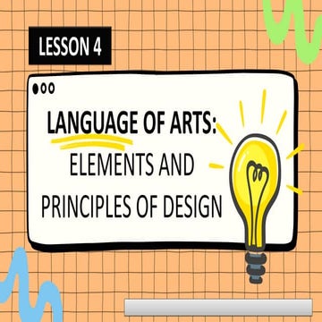 Elements and Principles of Design | PPTX