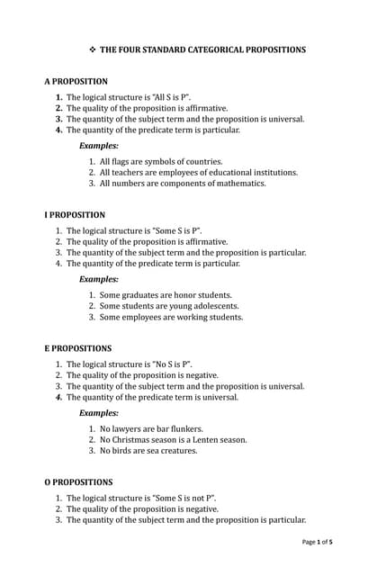 proposition, types and difference between proposition and sentence ...