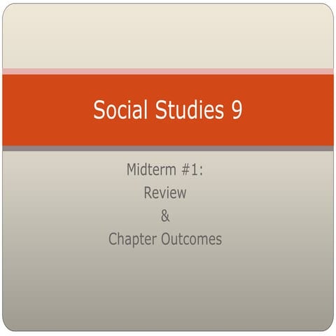 Midterm #1 review | PPT
