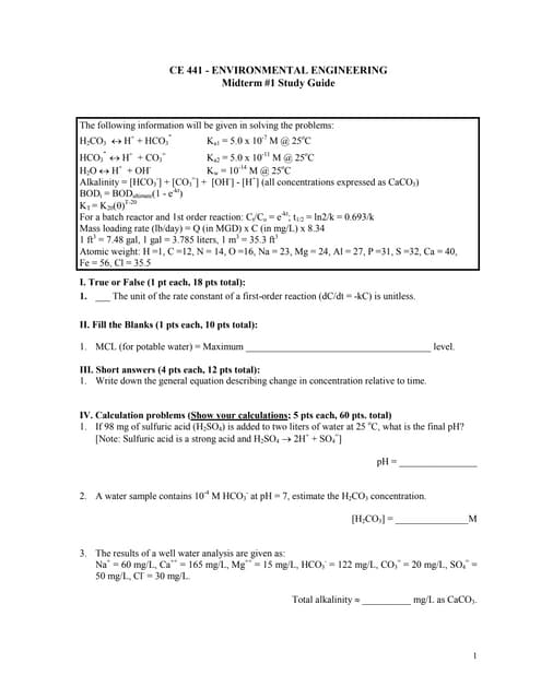 Midterm 2 guide | PDF