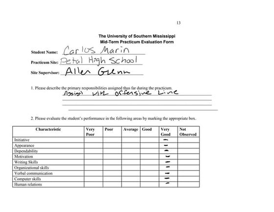 sample of evaluation forms for employees | PDF