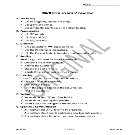 Midterm exam 2 review | PDF | Martial Arts | Sports