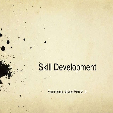 Skill Development | PPTX