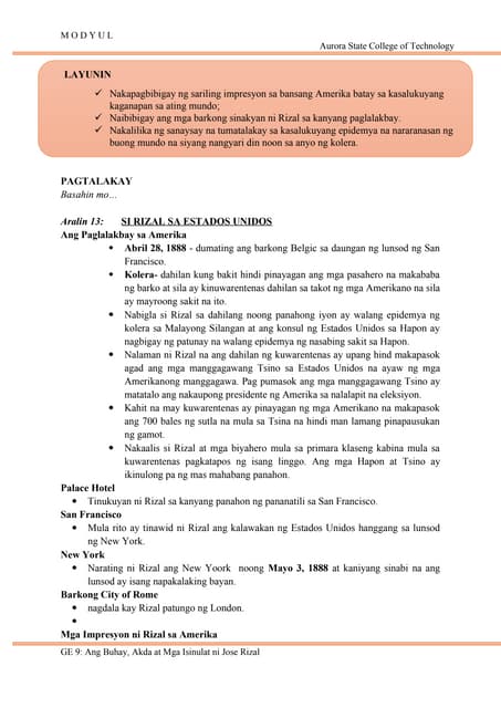 ikalawang paglalakbay ni rizal | PPTX