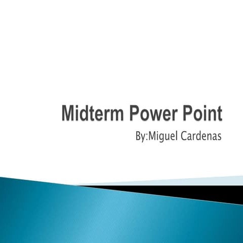 Midterm powerpoint | PPTX | Chemistry | Science