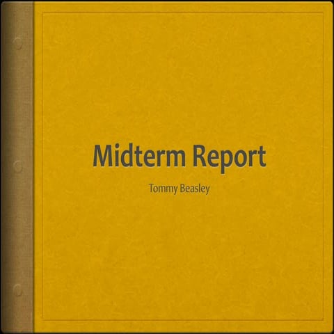 Midterm report | PPTX