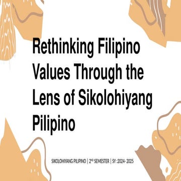 Filipino core values | PPT