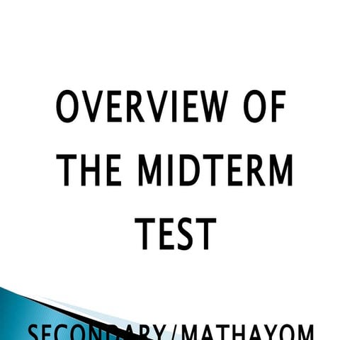 Midterm Review | PPT