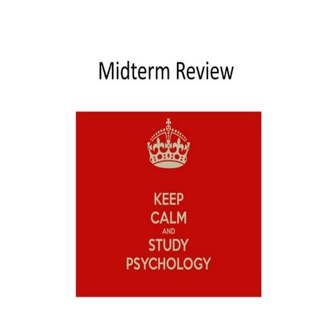 Midterm review 2014 2015 | PPT