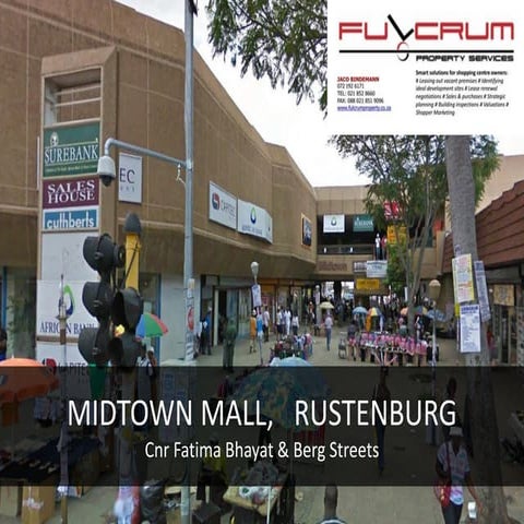 Midtown mall, rustenburg 400m | PDF