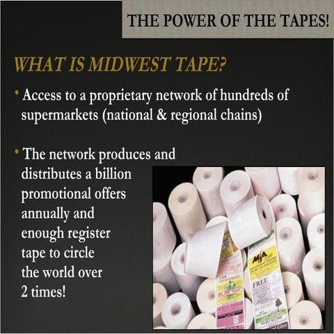 Midwest Tape Slide Show | PPT