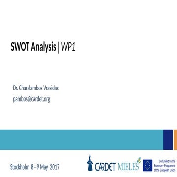 SWOT analysis : a business need for very manager | PPTX