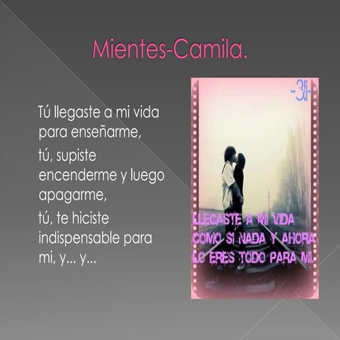 Mientes camila-tatiana torres 9 | PPTX