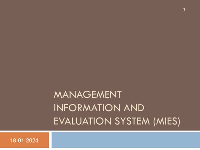 Health management information system | PPTX