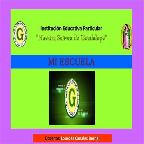 Mi escuela 1º | PPT