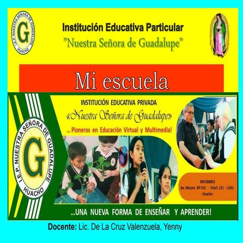 Mi escuela | PPTX