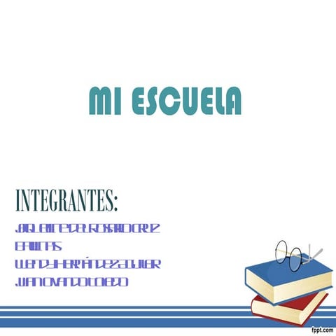Mi escuela | PPSX
