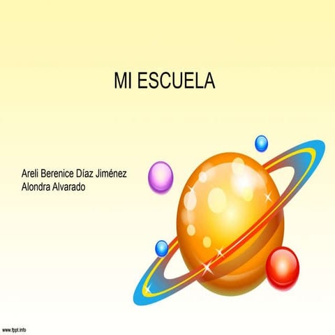 Mi escuela | PPSX