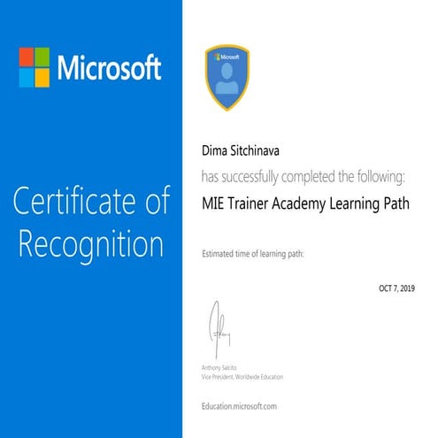 Certificate2 | PDF